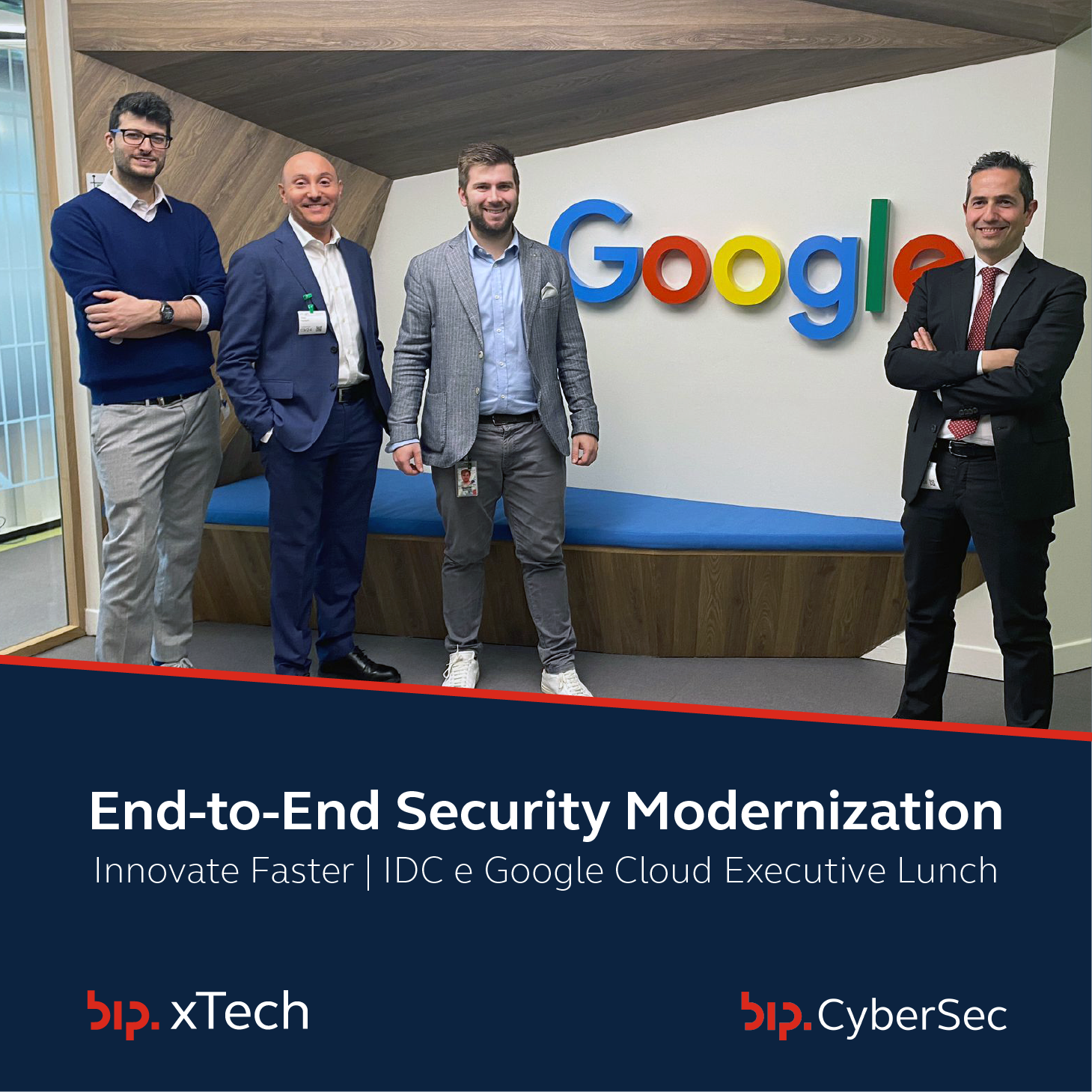 Innovate Faster con Google Cloud e IDC | Bip xTech